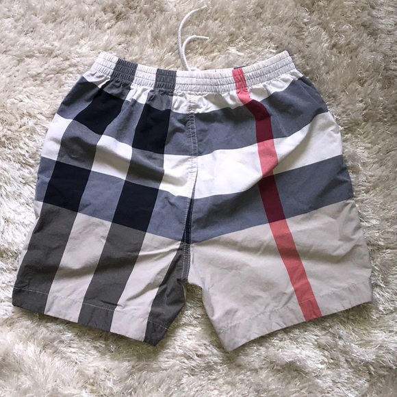 Burberry | Swim | Soldburberry Boys Nova Check Swim Trunks | Poshmark